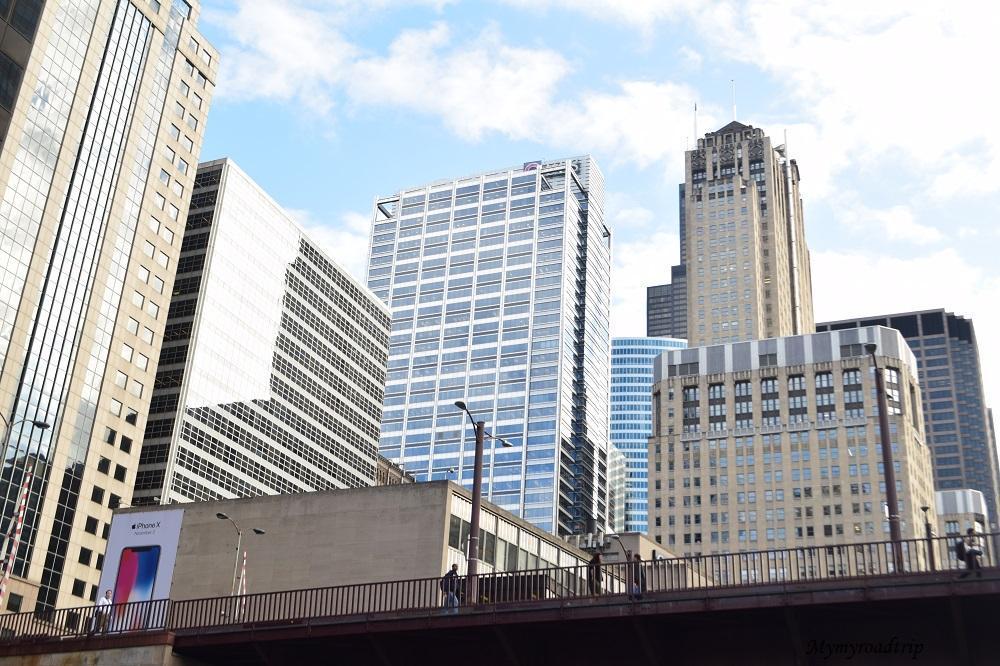 Chicago et ses buildings : un exemple d'architecture américaine.